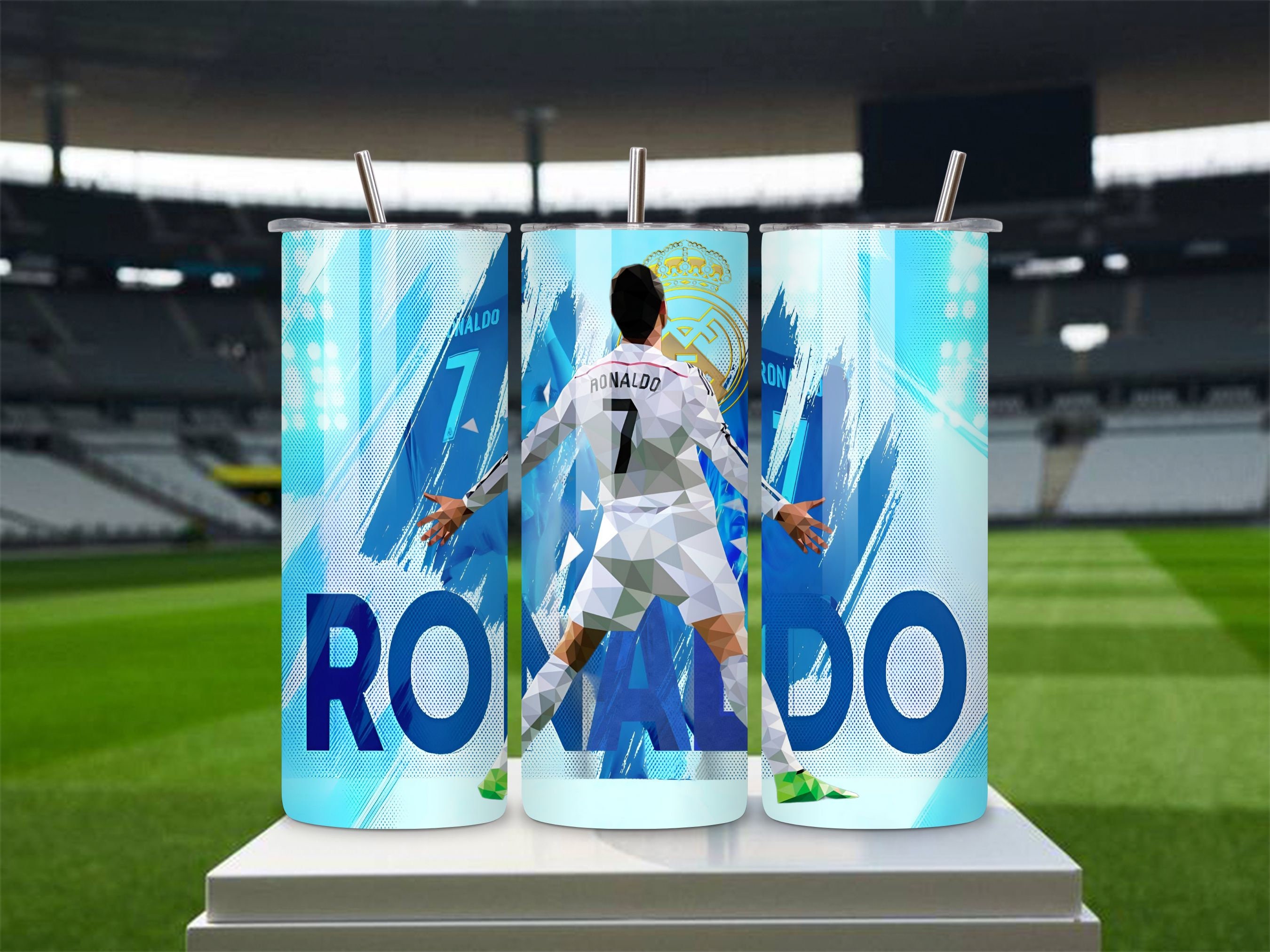 Tumbler Wrap, Real Madrid Cristiano Ronaldo CR7 - Etsy