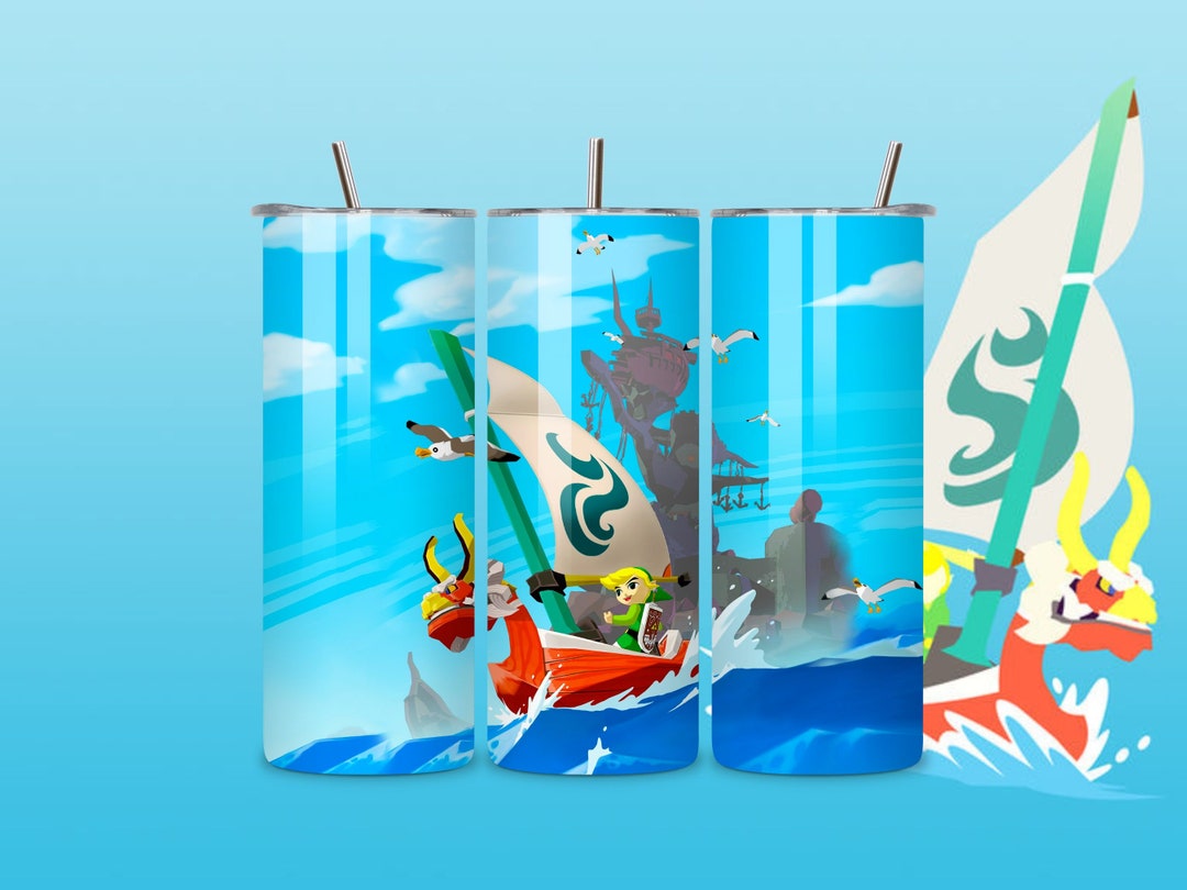 Tumbler Wrap, Link Zelda Wind Waker - Etsy