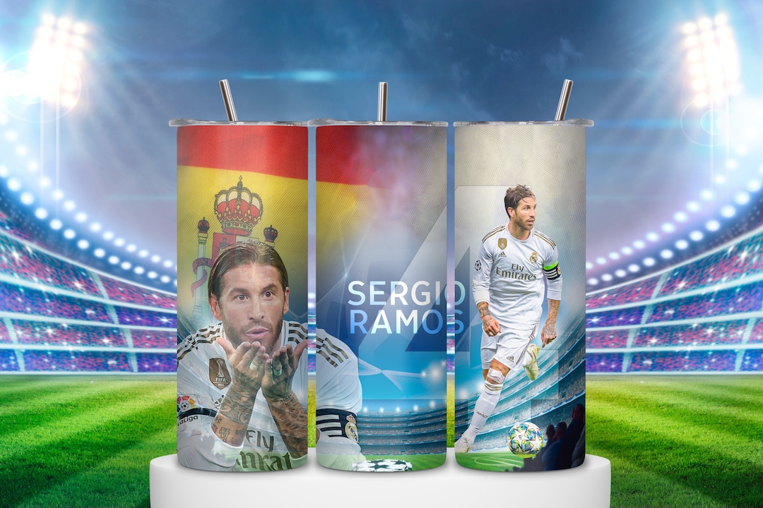 Real Madrid Sergio Ramos Tumbler Wrap - Etsy