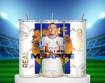 Real Madrid Tumbler 20 Oz Travel Cup, Real Madrid Real Madrid Tumbler ...