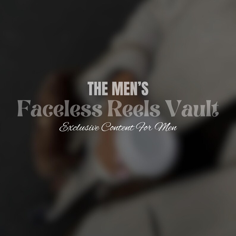 Faceless Reels for Men Faceless Digital Marketing Social Media Content ...