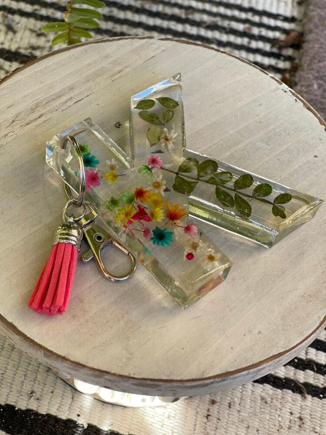 Letter K Keychain - Etsy