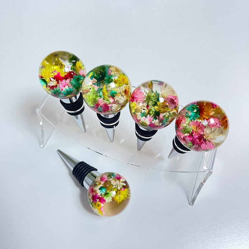 Flower Wine Stopper - Etsy
