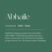 Irish Print - "abhaile" | Wall Art | Digital Download | Irish Saying ...