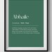 Irish Print - "abhaile" | Wall Art | Digital Download | Irish Saying ...