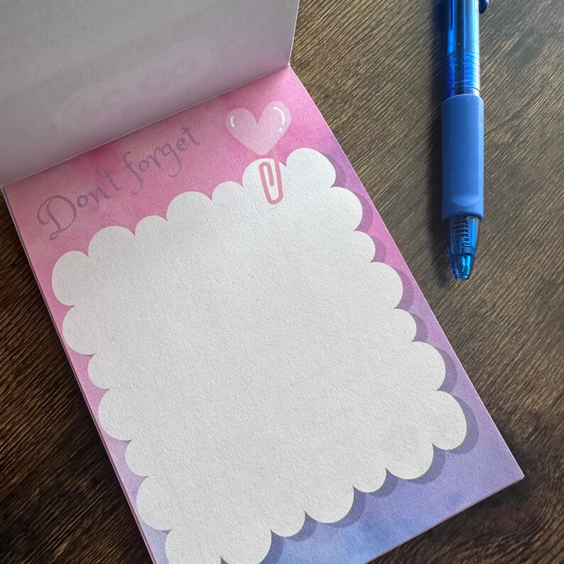 To Do/ Don’t Forget Notepad - Etsy