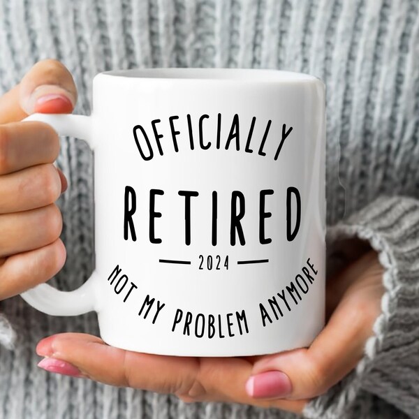 Retirement Mug - Etsy