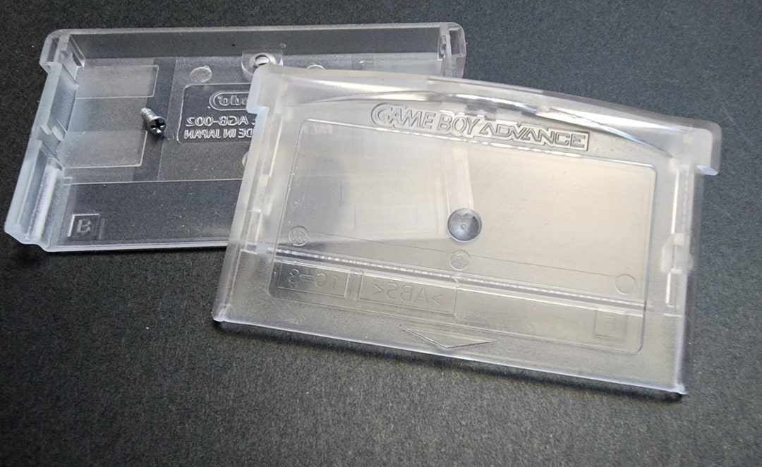 NEW Game Boy Advance GBA Clear Replacement Cartridge Shell - Etsy