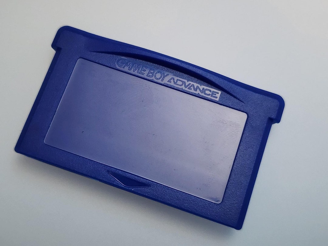NEW Game Boy Advance GBA Blue Replacement Cartridge Shell - Etsy
