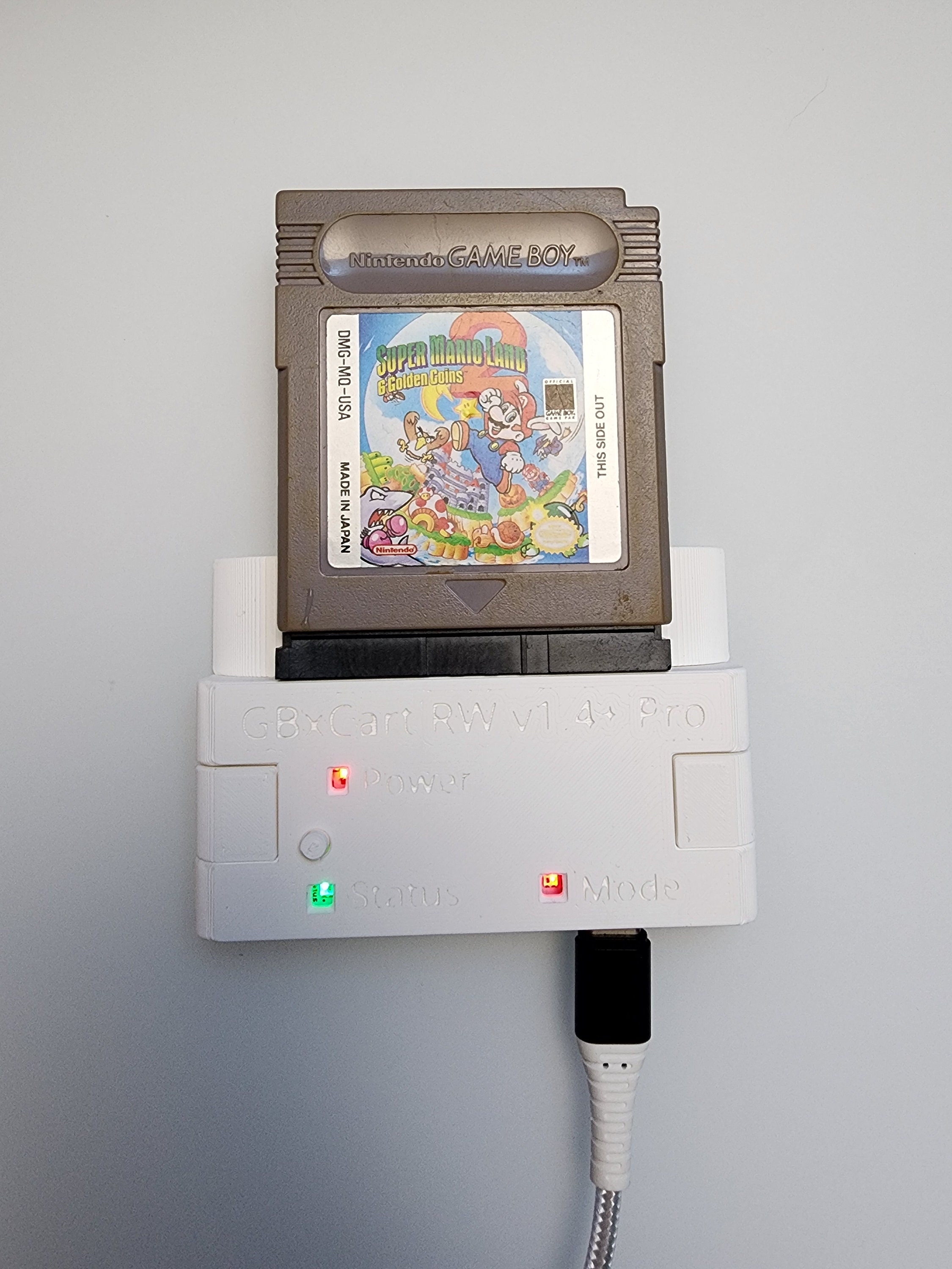 Gbxcart RW Pro (game Boy/gbc/gba Cart Reader, Writer & Flasher), 3D Printed Case, Flash Cart ...