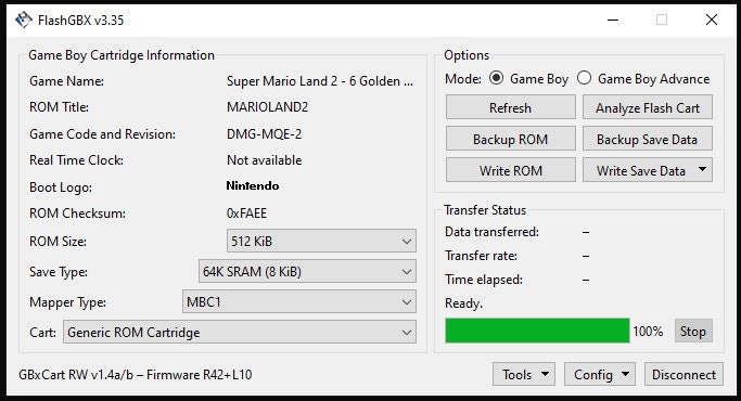Gbxcart RW Pro game Boy/gbc/gba Cart Reader, Writer & Flasher, 3D ...