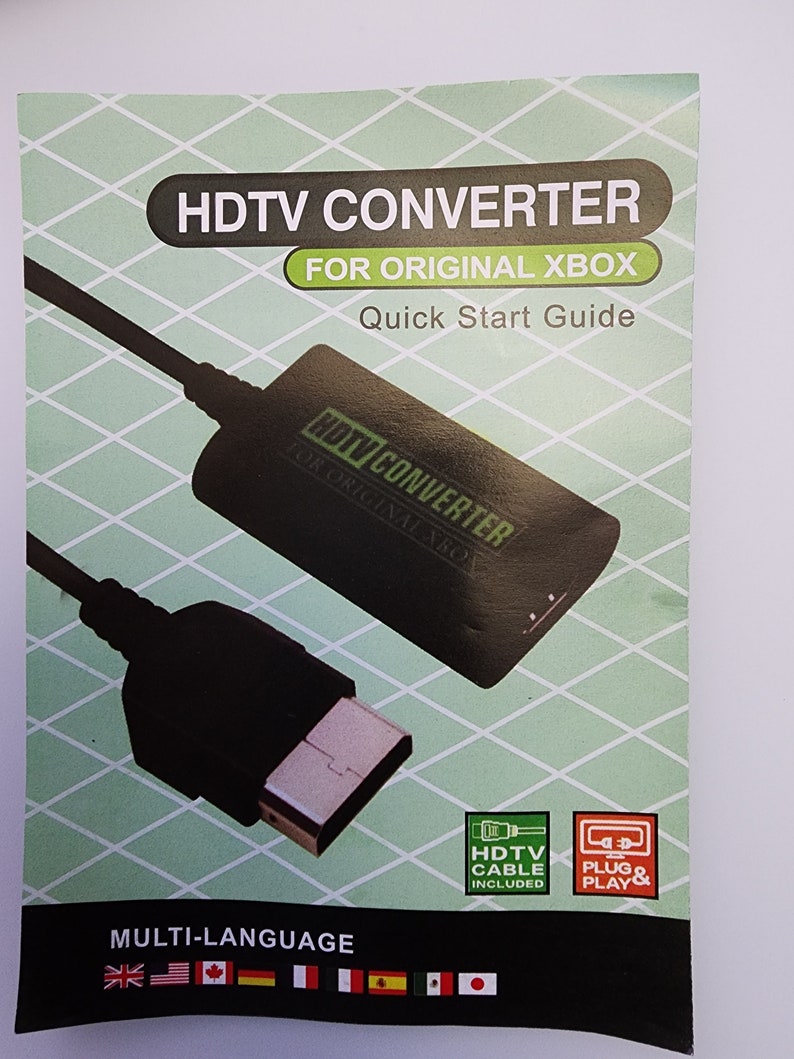 HDTV Original XBOX HDMI Converter / Adapter - Etsy