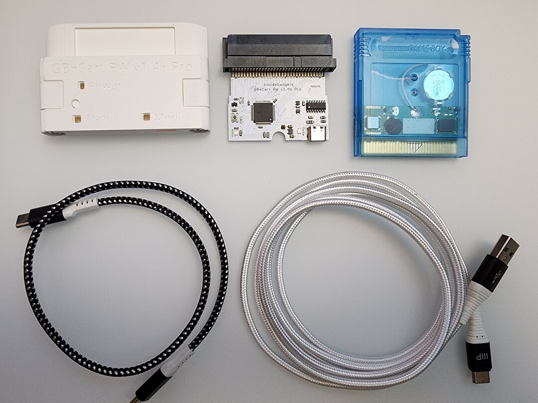 Gbxcart RW Pro game Boy/gbc/gba Cart Reader, Writer & Flasher, 3D Printed Case, Flash Cart, and ...