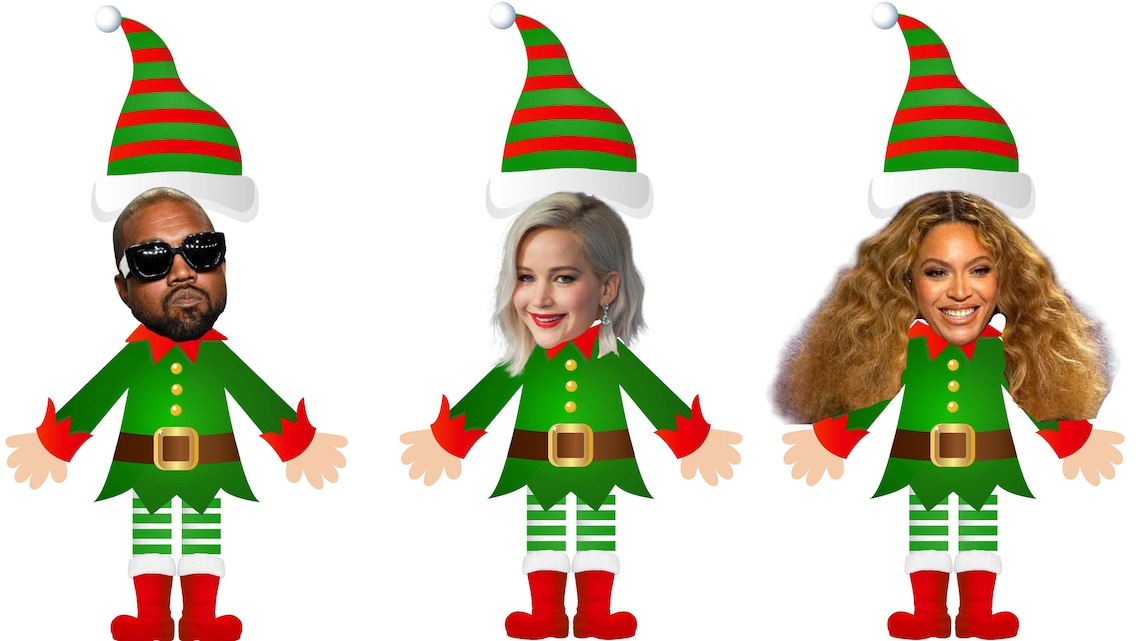 Printable Cutout Custom Elf - Etsy