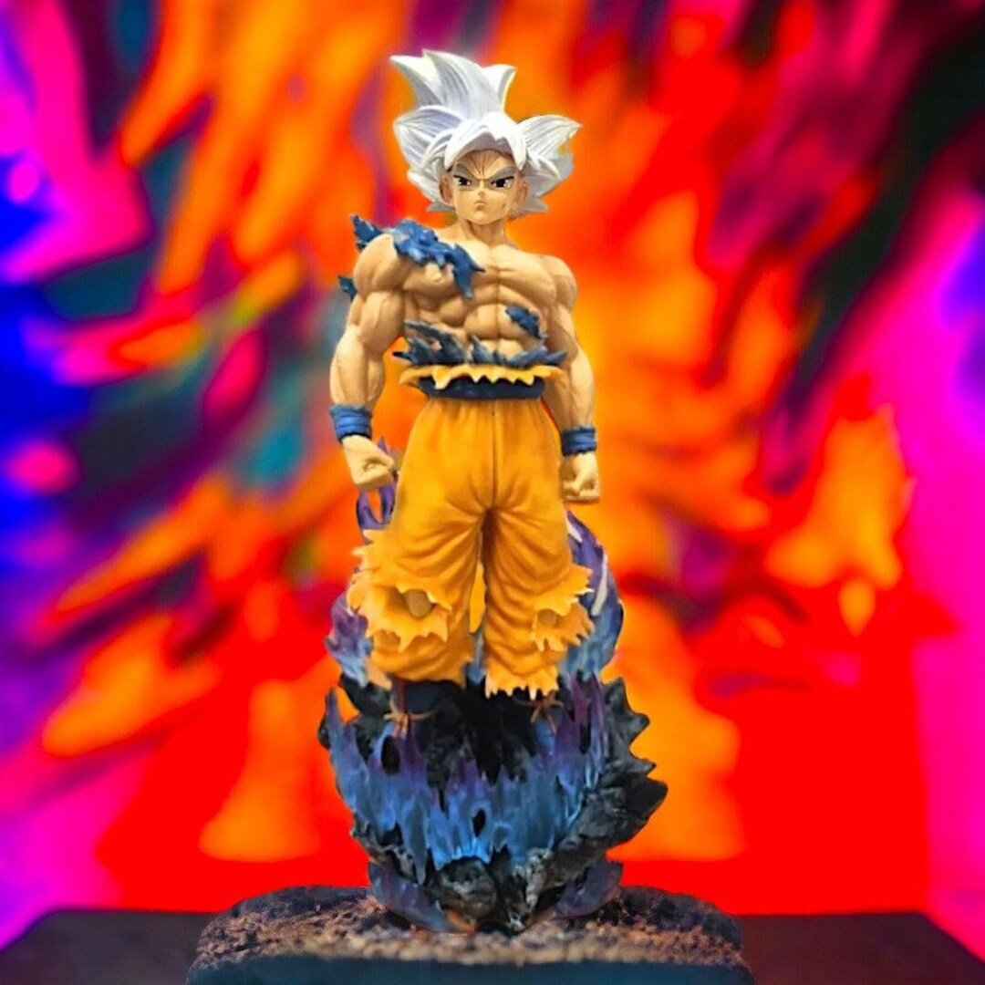 Dragon Ball Z Super Goku Anime Custom Figurine PVC Anime Lovers Unique ...