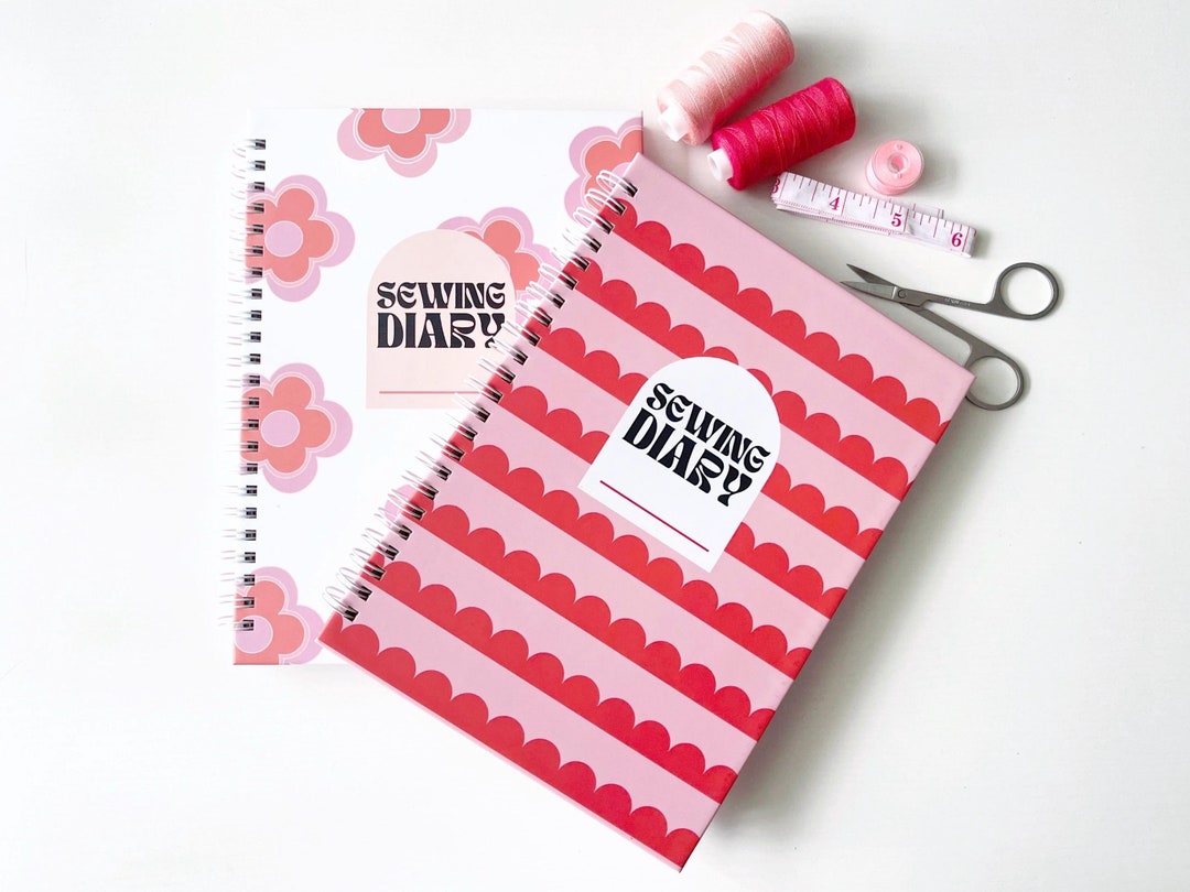 Sewing Journal - Sewing Diary - Sewing Notebook - Sewing Planner ...