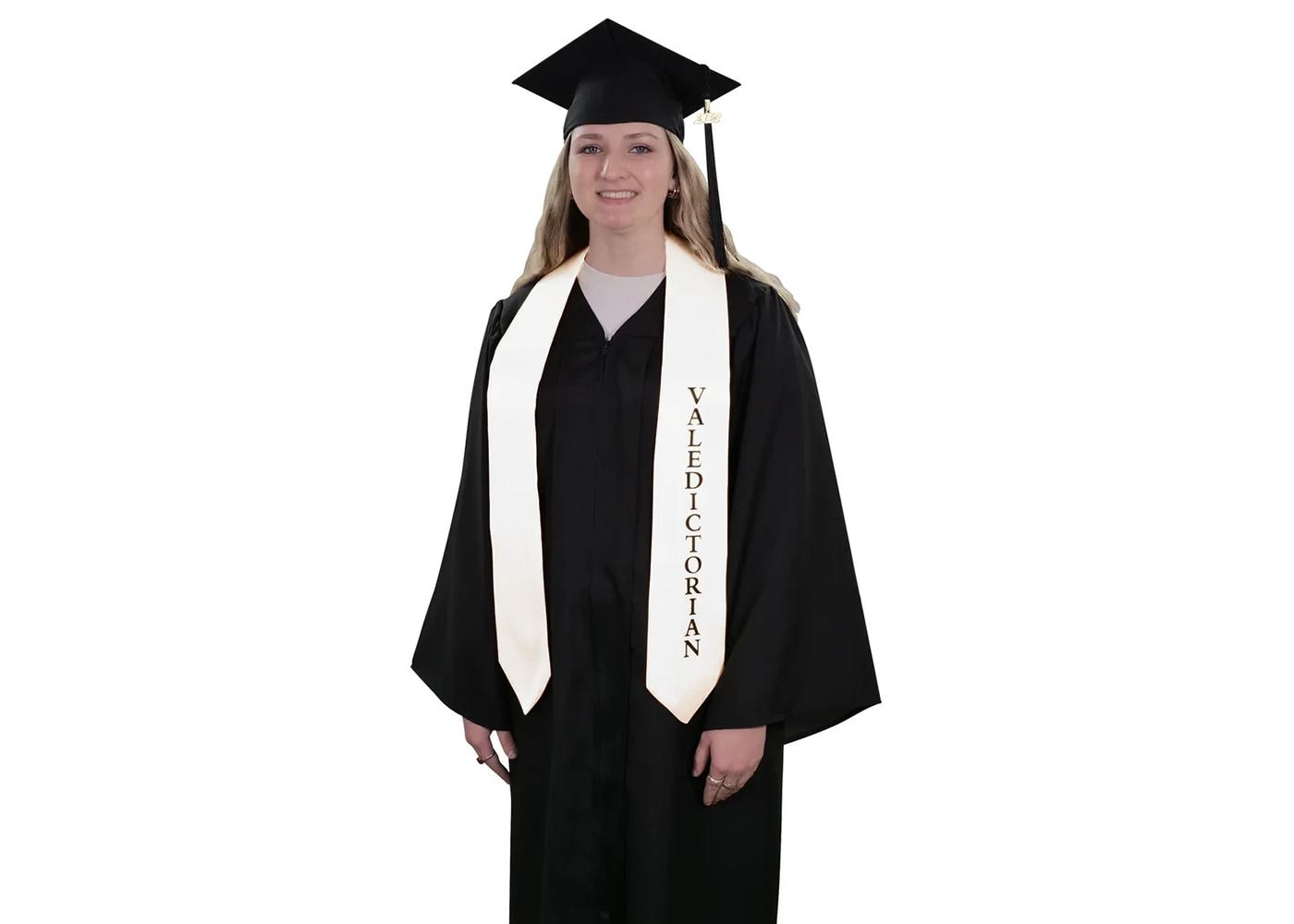 Valedictorian Graduation Stole - 2 Colors Available - Etsy