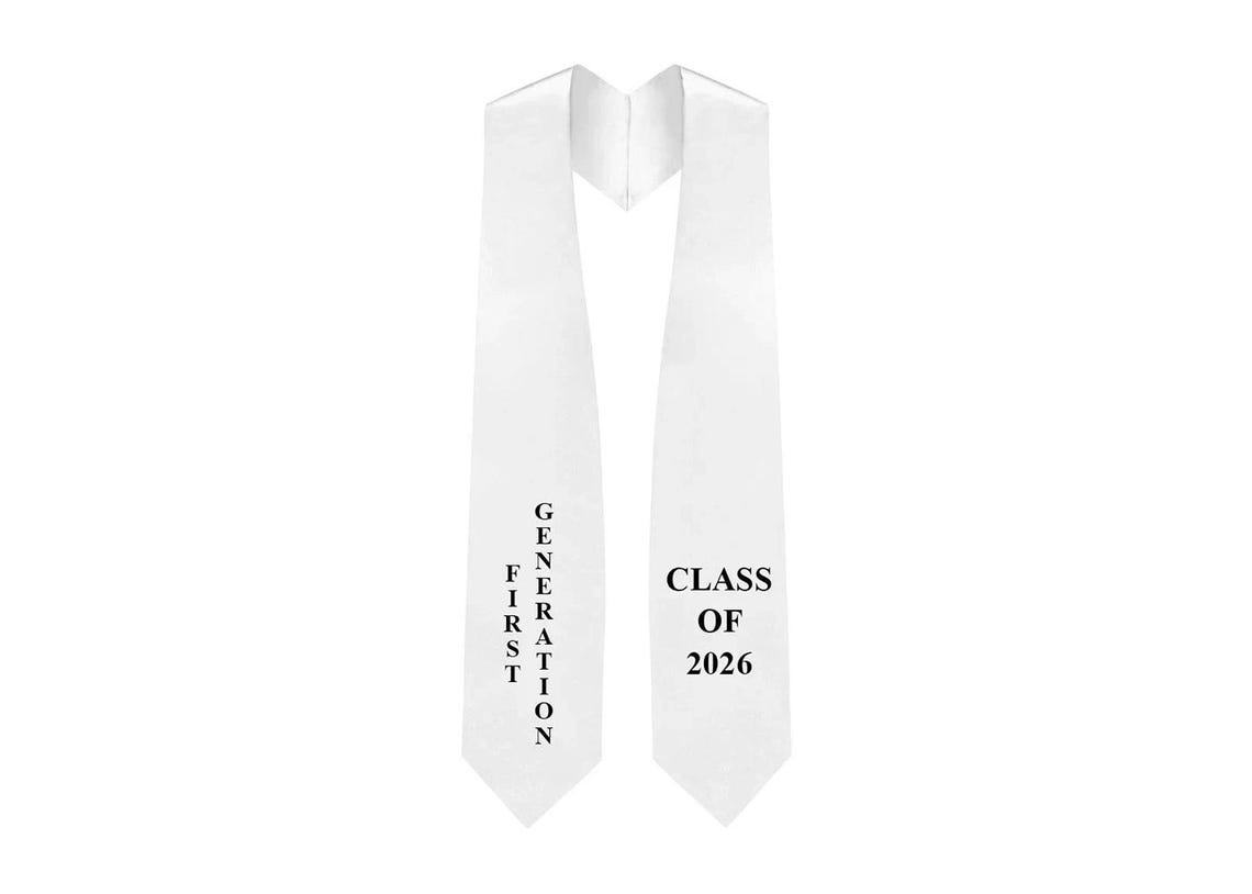First Generation Graduation Stole - Etsy