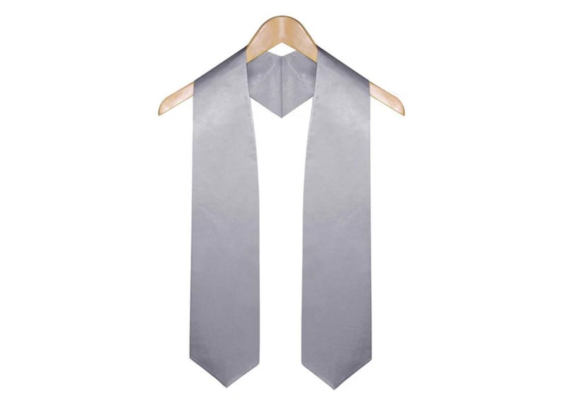 Plain Blank Graduation Stole - Multiple Colors Available - Etsy