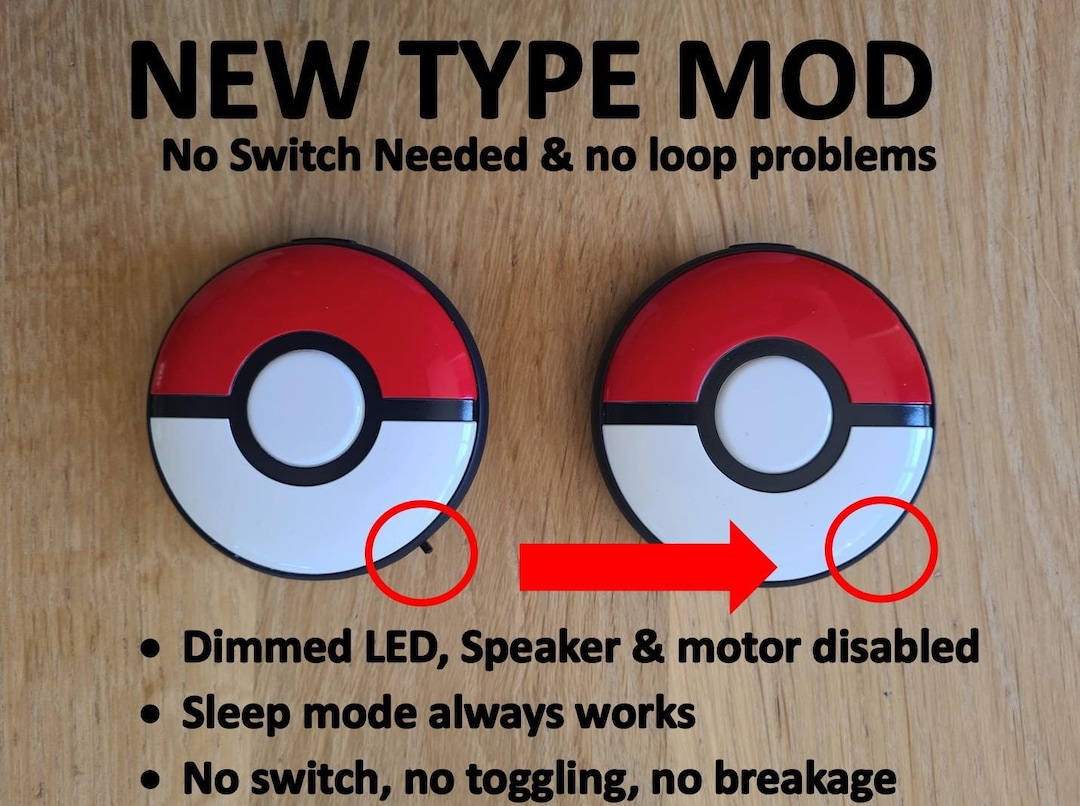 Battery Upgrade Modded Pokémon GO Plus+ Autothrow Great/ultra Balls - Etsy