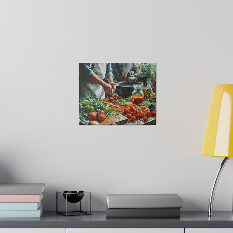 Cooking Art, Chef Art, Kitchen Art, Chopping Vegetables, Cooking ...