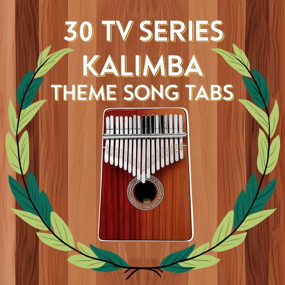 TV Series Kalimba Theme Song Tabs: 52 Anime Songs (digital Download) - Etsy