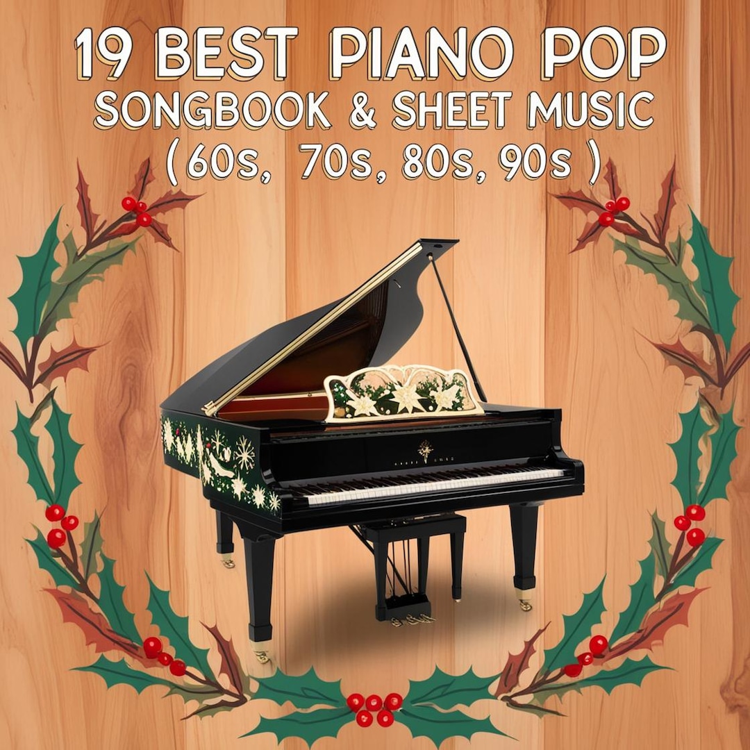 Piano Pop Songbook: 1960s-90s Sheet Music, Guitar & Vocal Chords ...