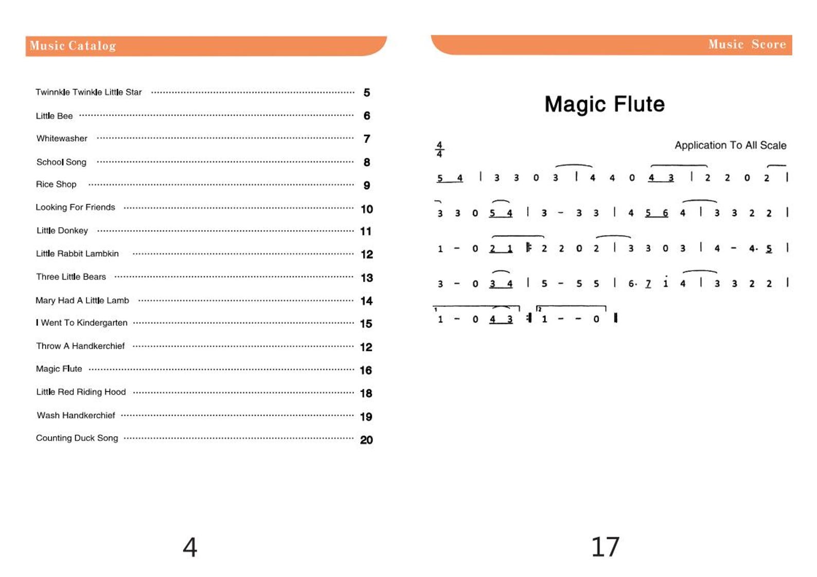 Tongue Drum Songbook: Beginner Kids Songs by Number (printable Digital ...