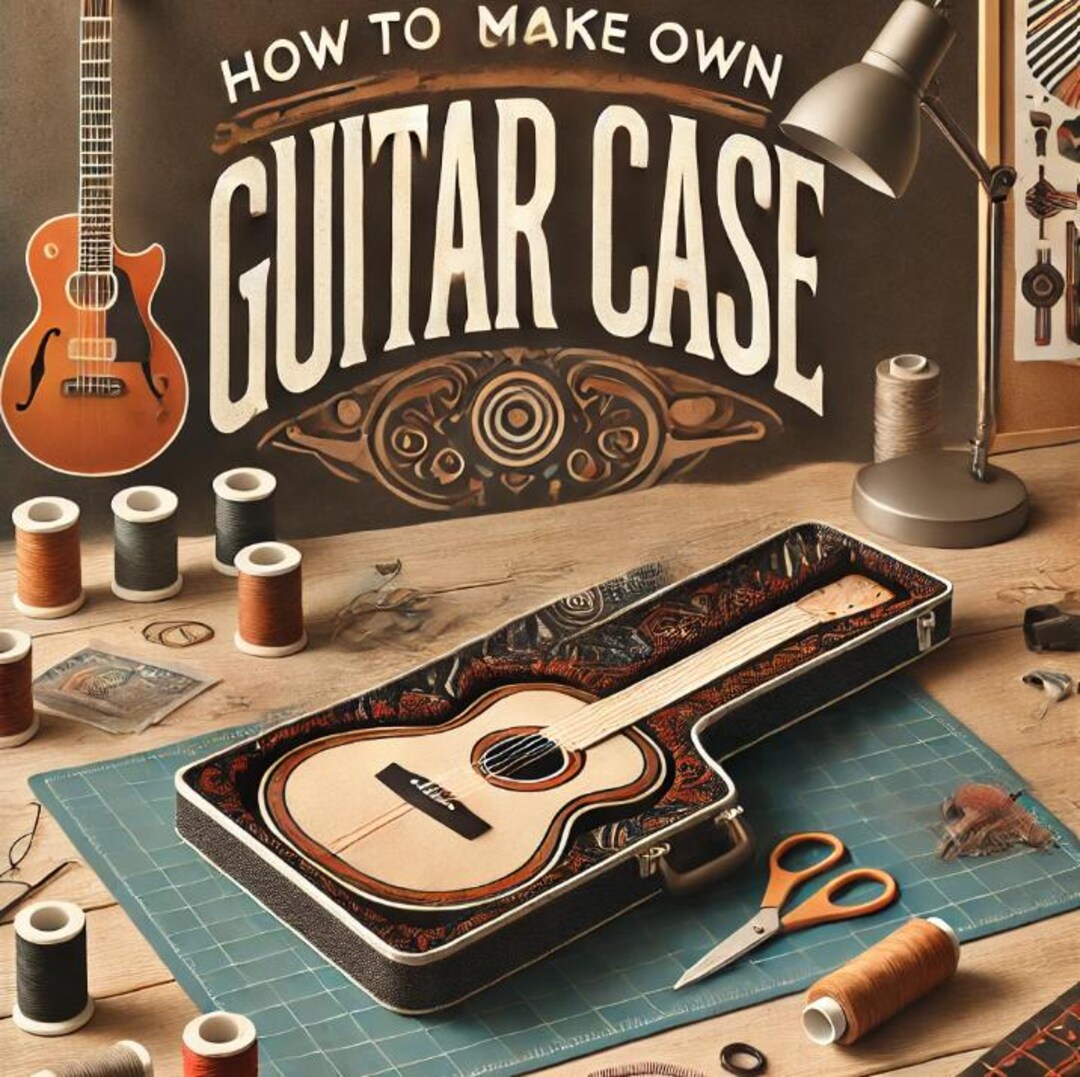 DIY Guitar Case Tutorial, Instant Download PDF Sewing Pattern, Easy to ...