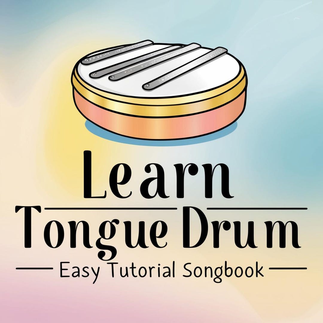 Tongue Drum Songbook & Easy Tutorial With QR Code Support - Play Songs ...