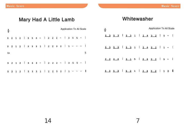 Tongue Drum Songbook: Beginner Kids Songs by Number (printable Digital ...