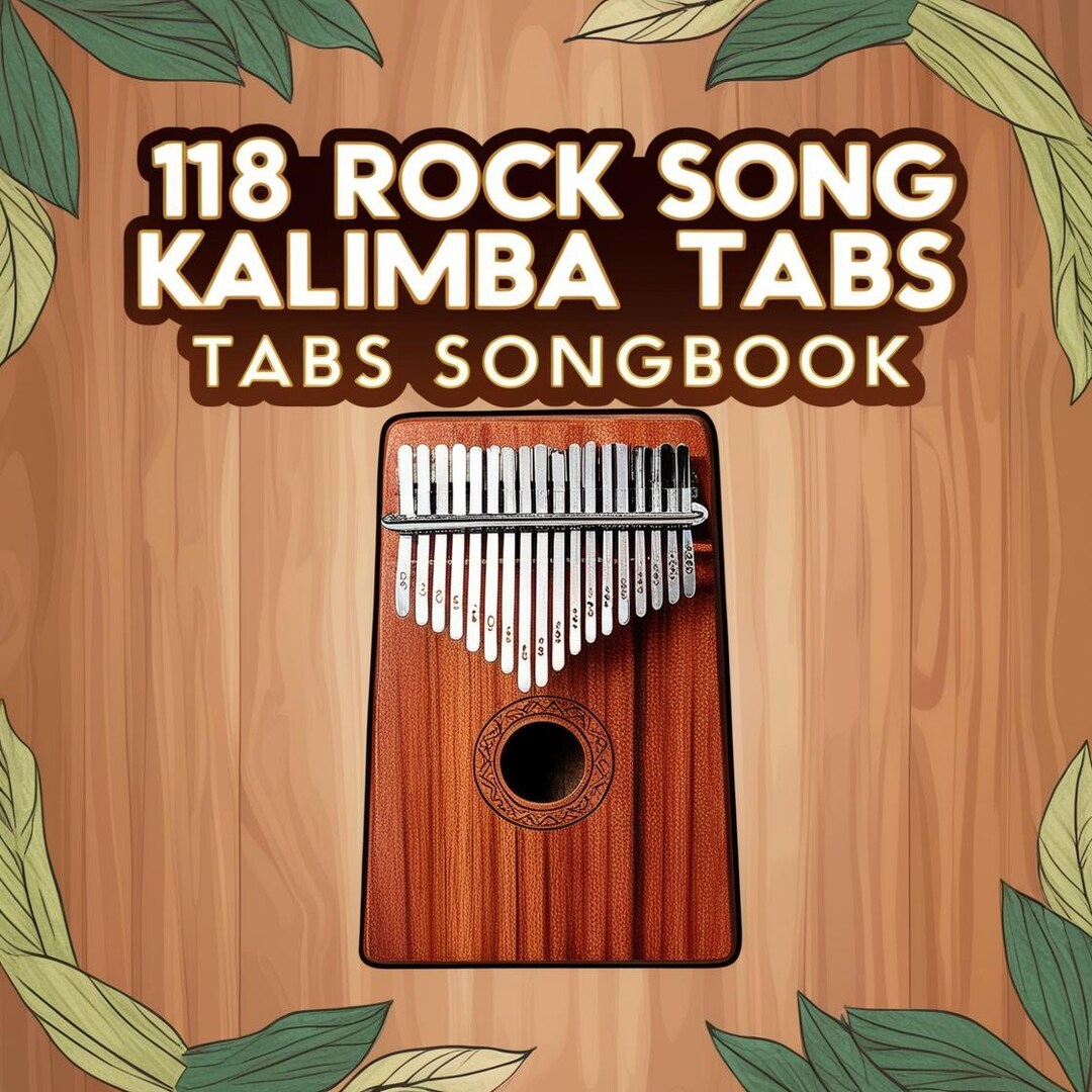 118 Rock Song Kalimba Tabs: Beginner Chord Tutorial (digital Download ...
