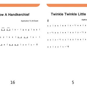 Tongue Drum Songbook: Beginner Kids Songs by Number (printable Digital ...