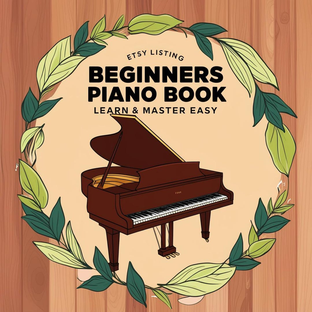 Beginner Piano Book: Easy Tutorials & Fast Play Songbook (PDF) - Etsy