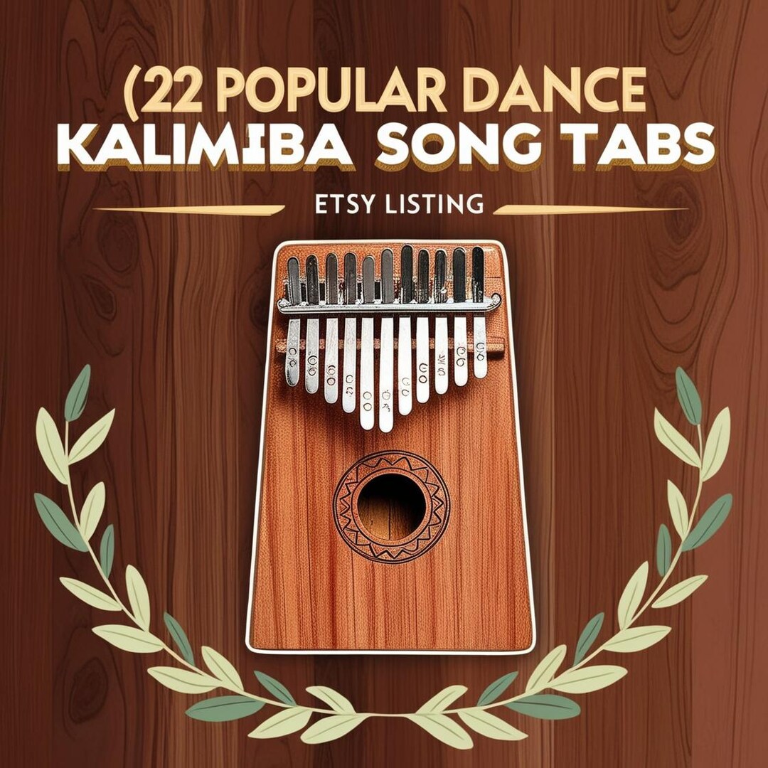 Kalimba 22 Popular Dance Kalimba & Thumb Piano (EASY) Tabs Kalimba Song ...
