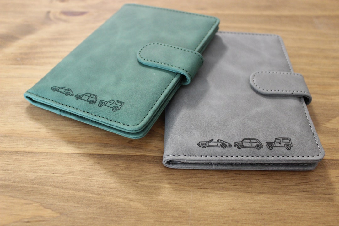 Document Holder Cover, Car Insurance, License and Registration, RFID ...