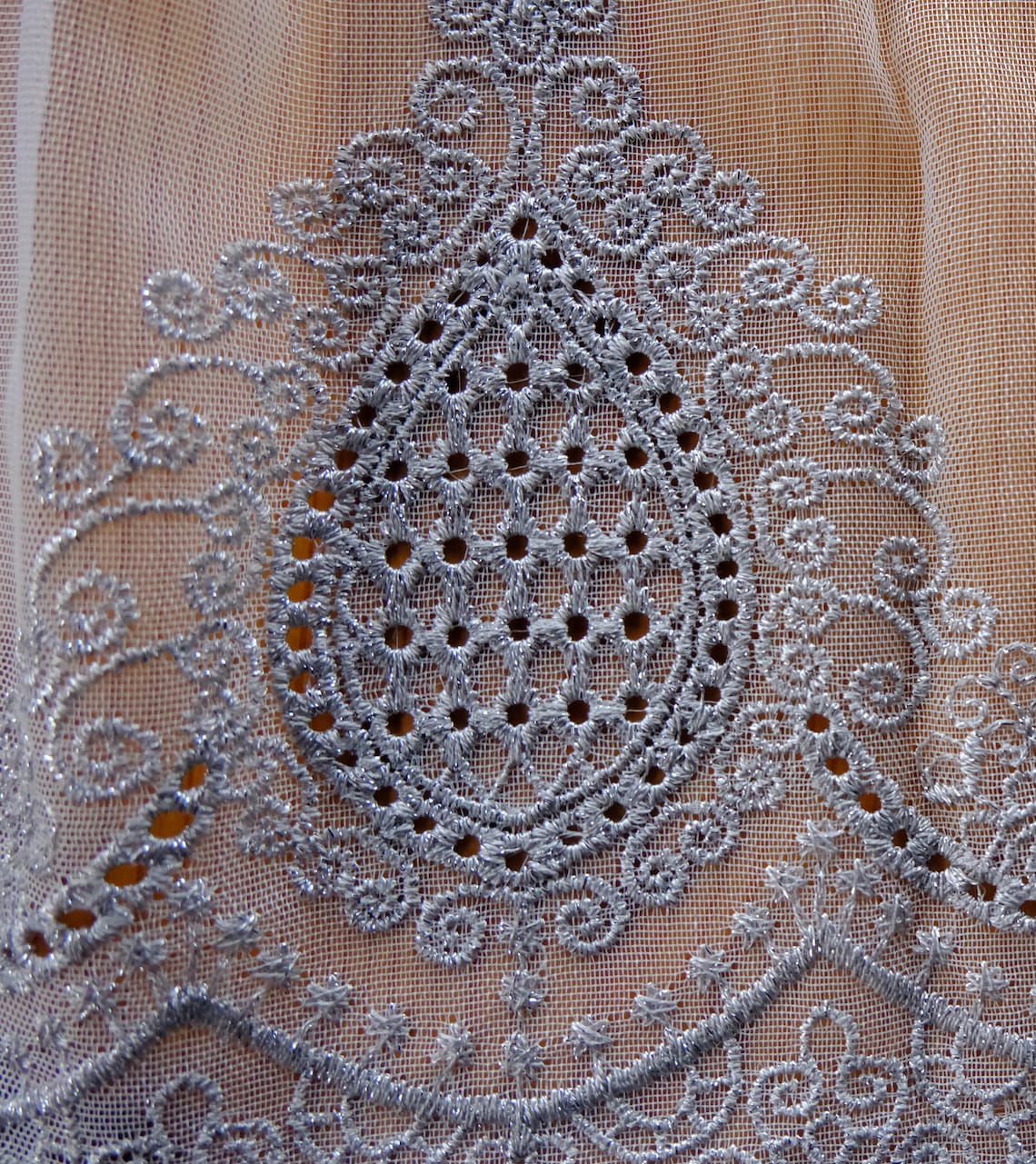 Special Fabric, Elegant Fabrics Curtains,patterned Tulle,woven Curtain ...