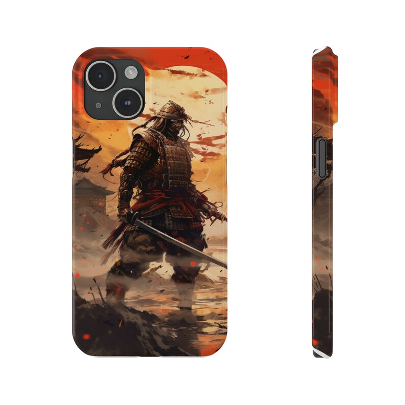 Samurai Strength: Japanese Samurai iPhone 15 Case, Ipone 15 Case ...