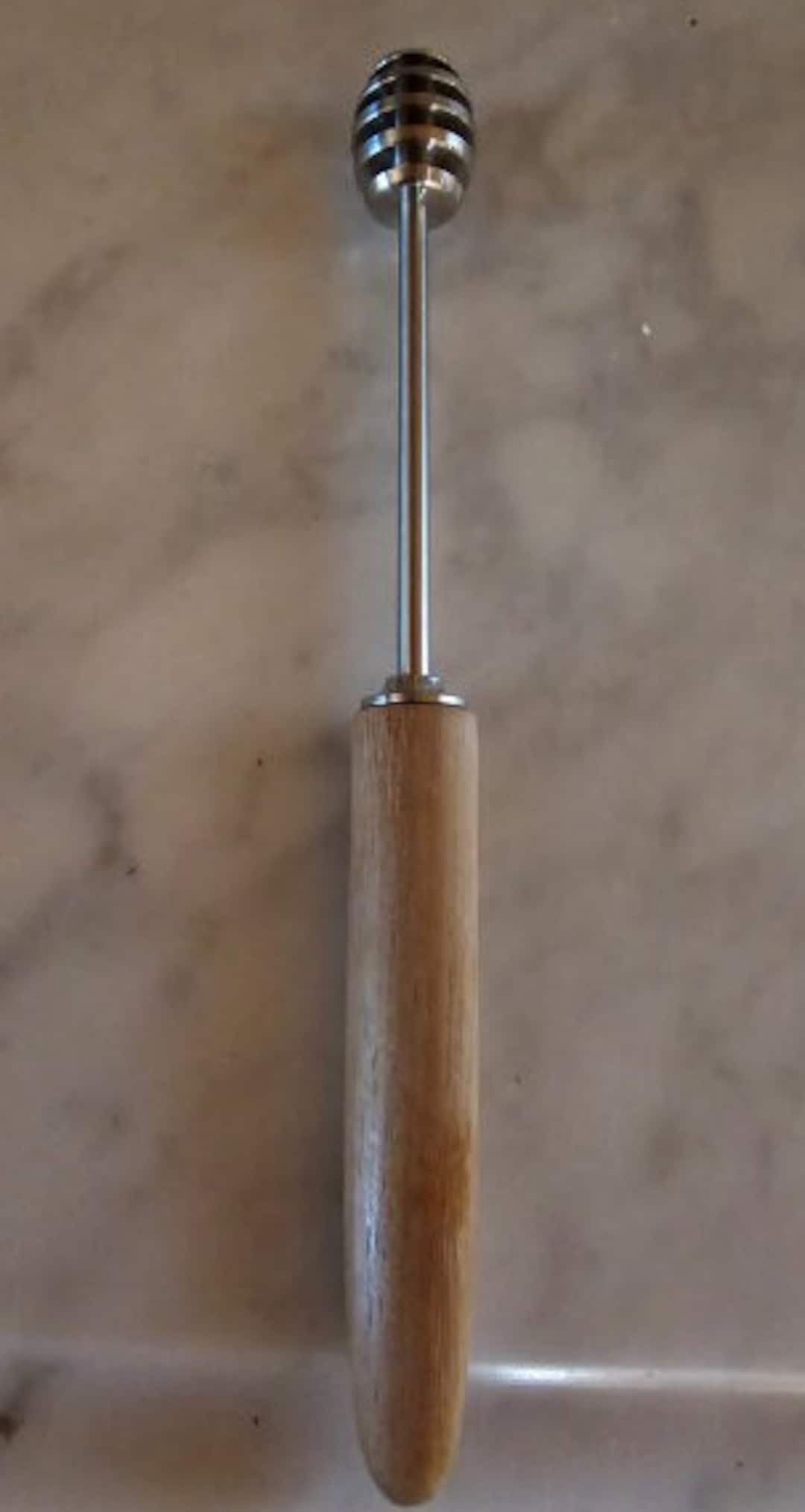 Stainless Steel Honey Dipper With Custom Wood Handle - Etsy