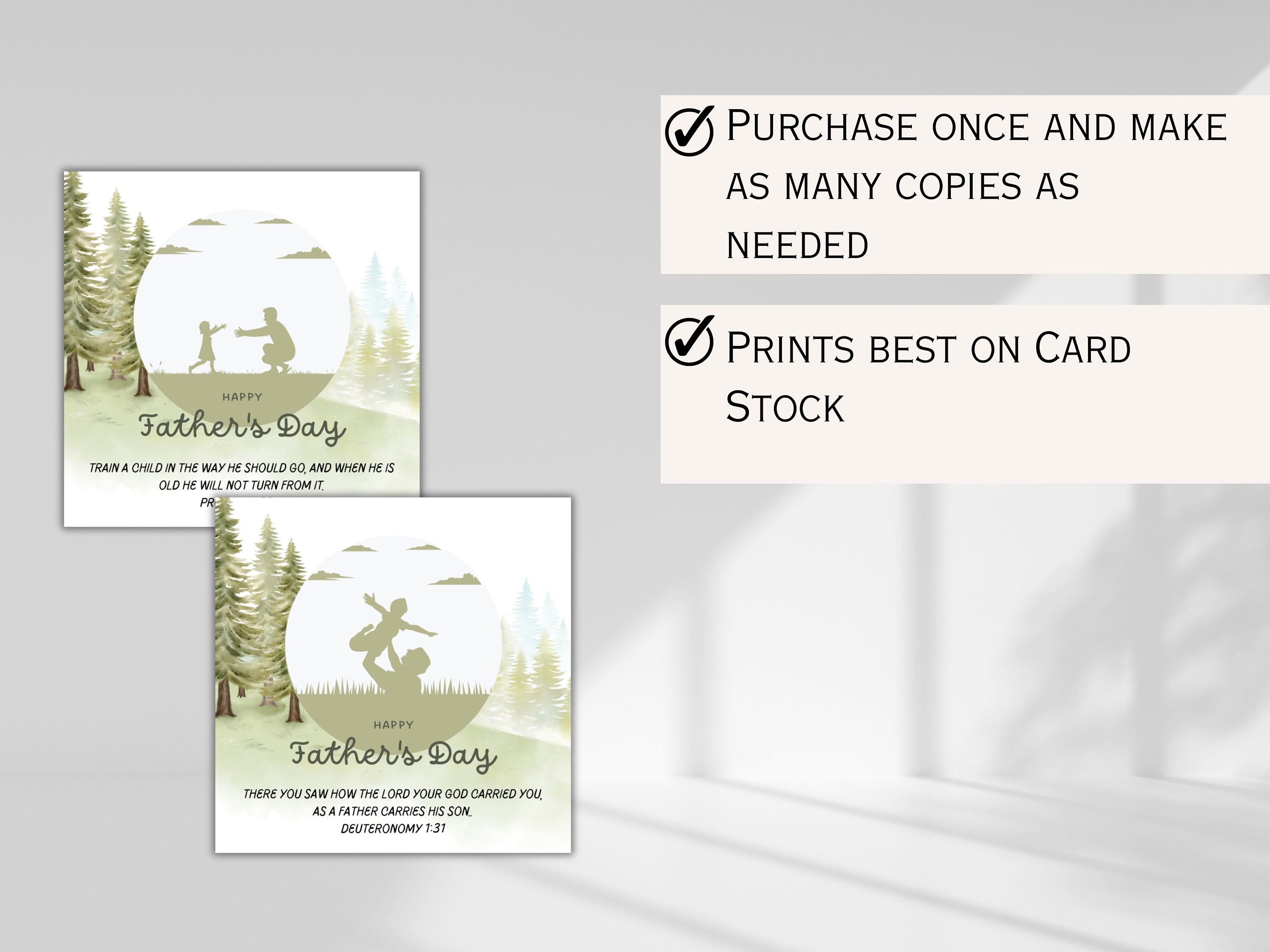 Adventure Fathers Day Bible Verse Card Printable Father Day Sunday ...