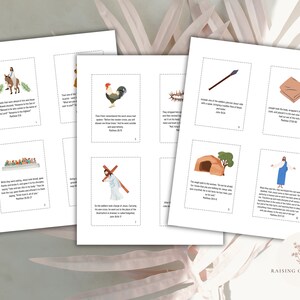 Printable Easter Story Eggs Jesus Resurrection Eggs Christian Easter ...