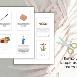 Printable Easter Story Eggs Jesus Resurrection Eggs Christian Easter ...