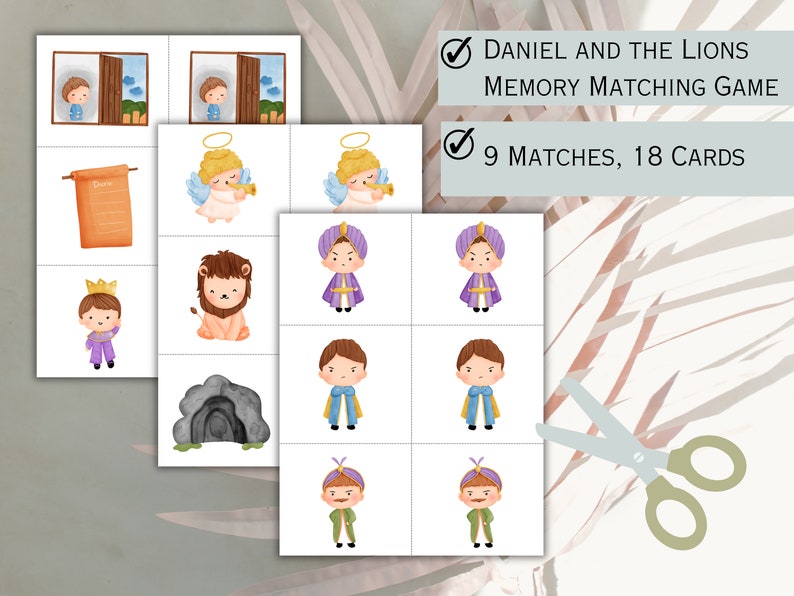 Daniel and the Lions Den Craft Sunday School Activity Page Bible Games ...