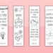 Valentines Bible Verse Coloring Bookmarks Printable Sunday School Craft ...
