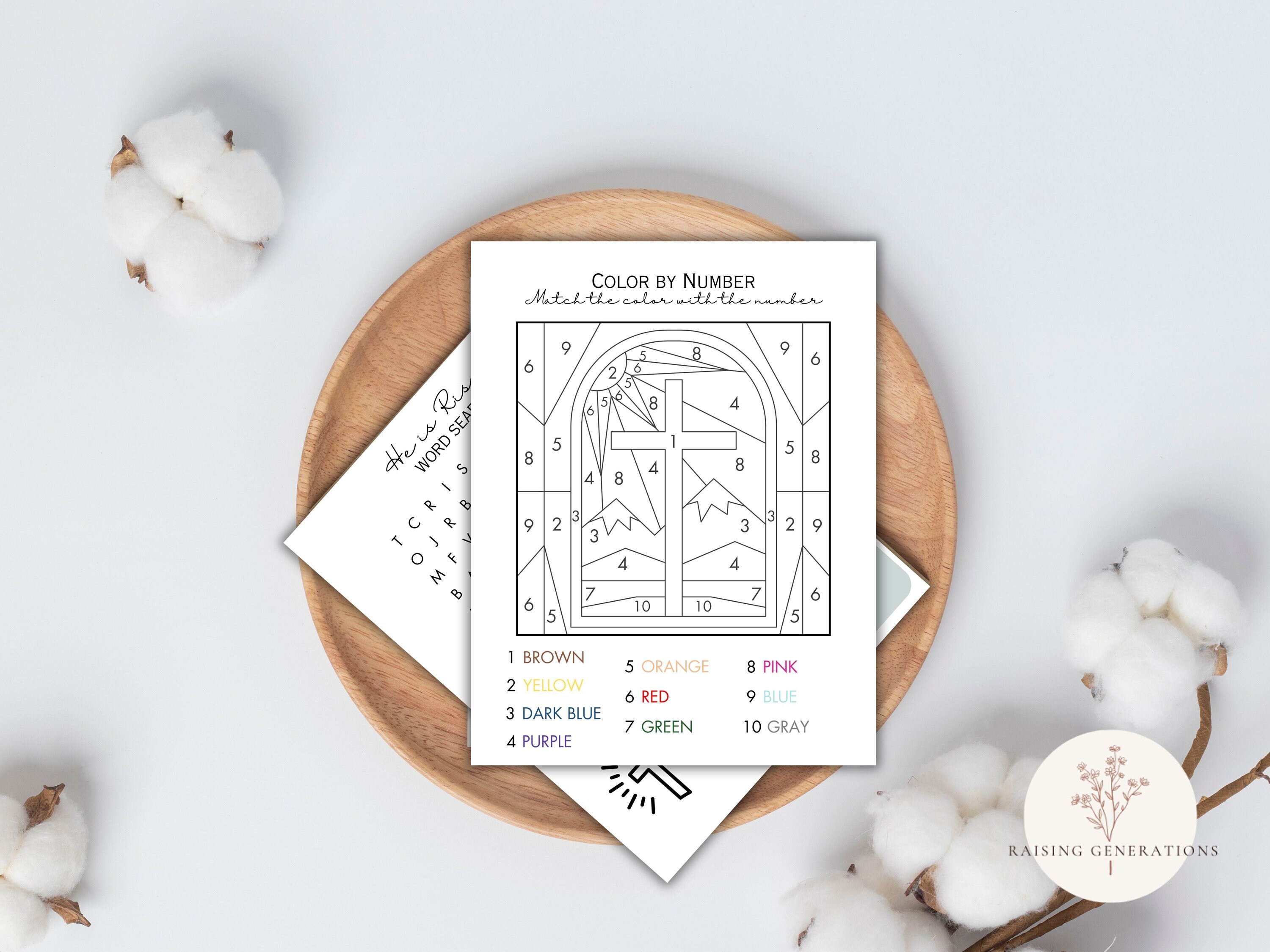 Christian Easter Activity Pages for Kids | Sunday School Easter Sunday ...