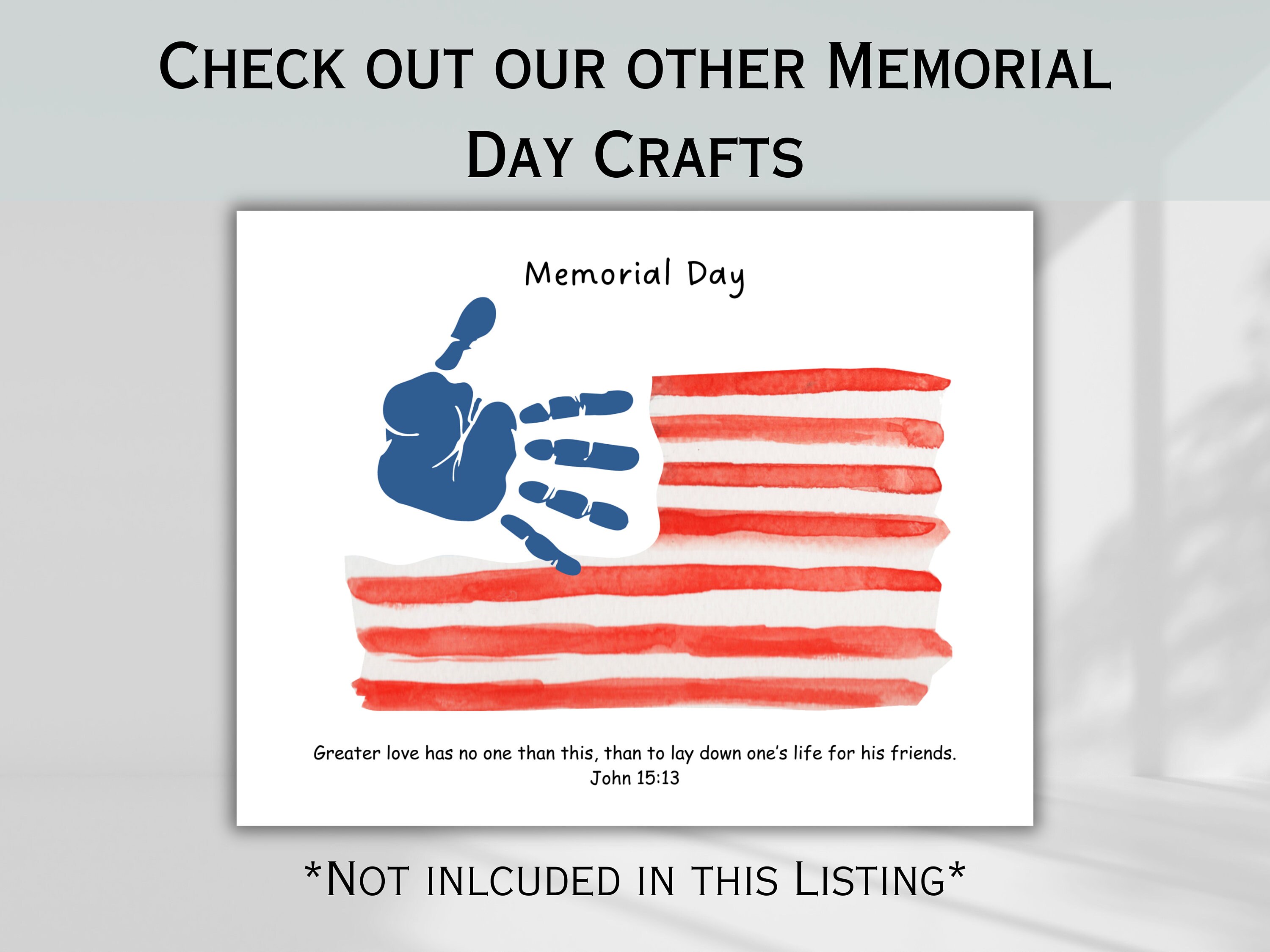 Christian Memorial Day Coloring Pages Memorial Day Craft Printable ...