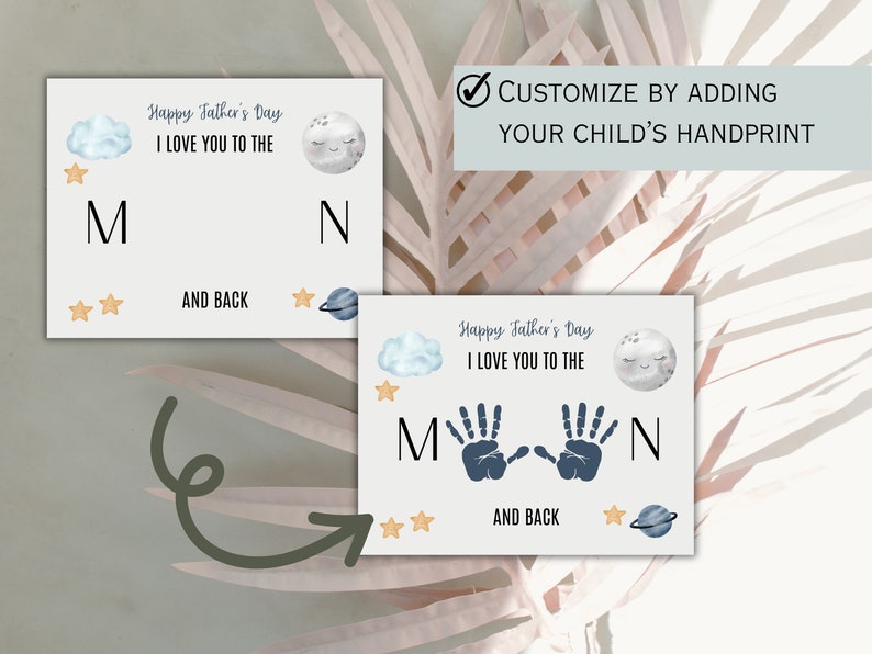 Father's Day Handprint Craft Handprint Art Fathers Day DIY Giftfather's ...