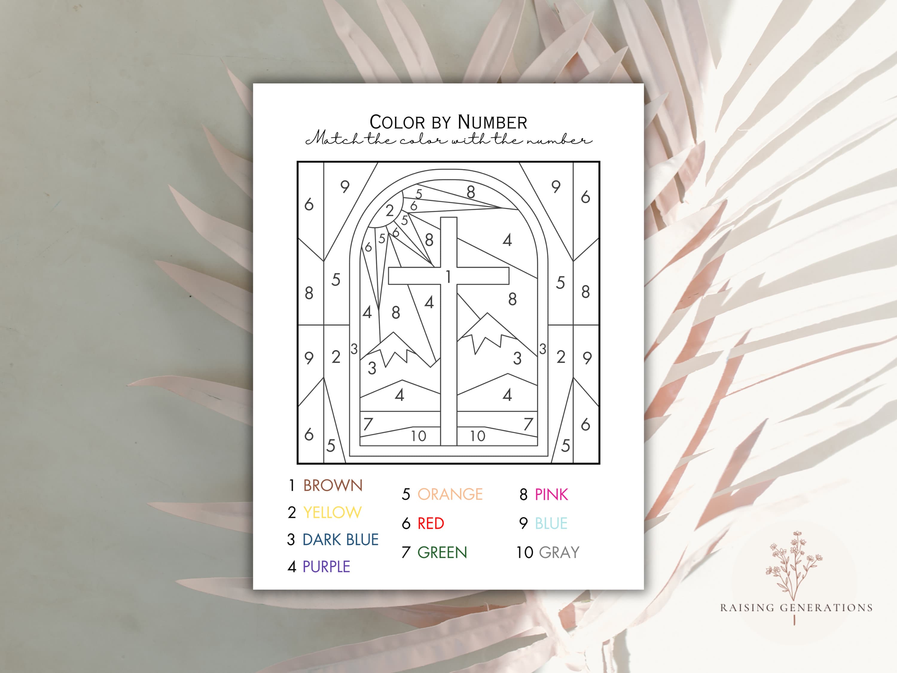 Christian Easter Activity Pages for Kids Sunday School Easter Sunday ...