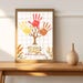 Fall in Love With Jesus Craft Fall for Jesus Handprint Craft for Kids ...