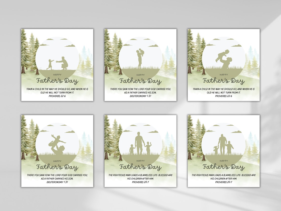 Adventure Fathers Day Bible Verse Card Printable Father Day Sunday ...